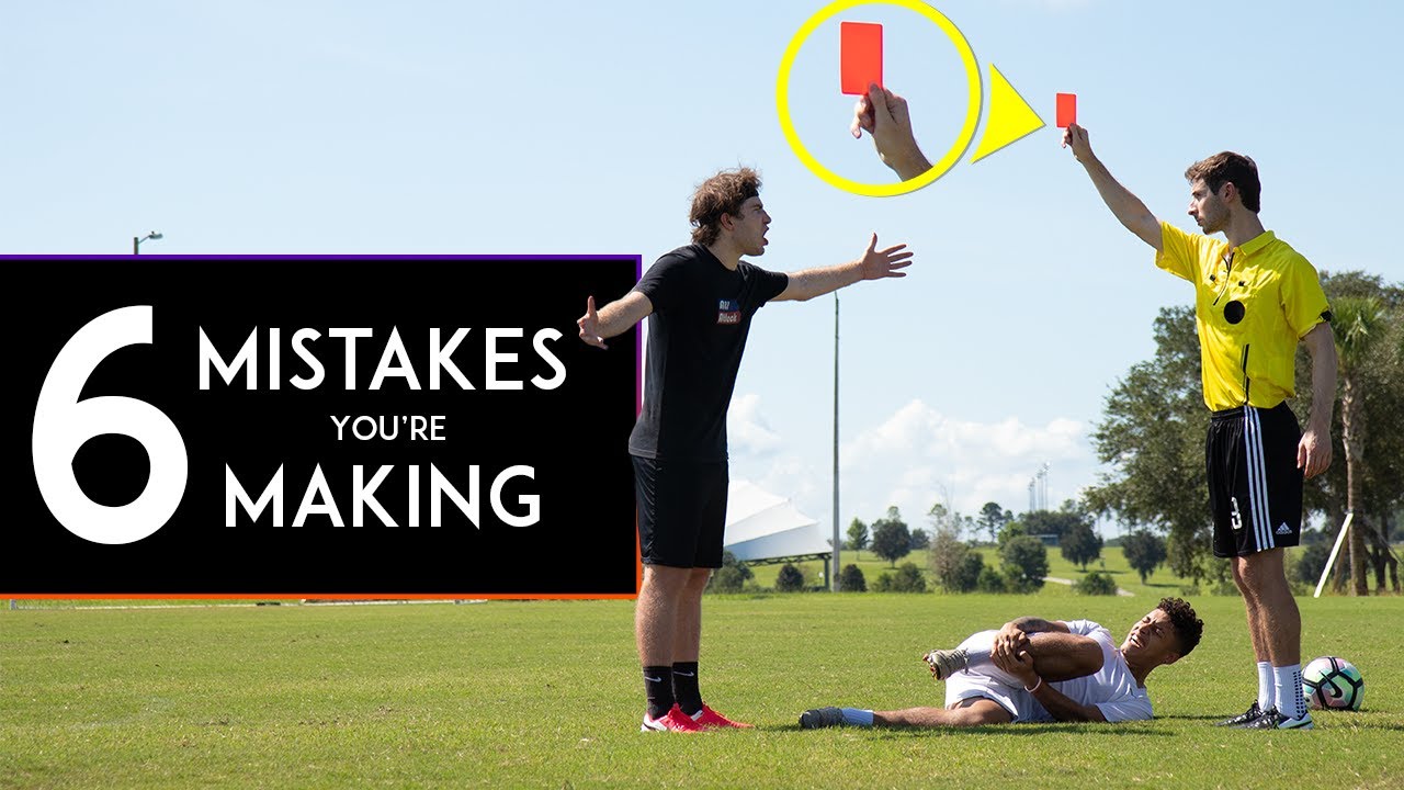 6 SOCCER MISTAKES you NEED to Stop Making - YouTube