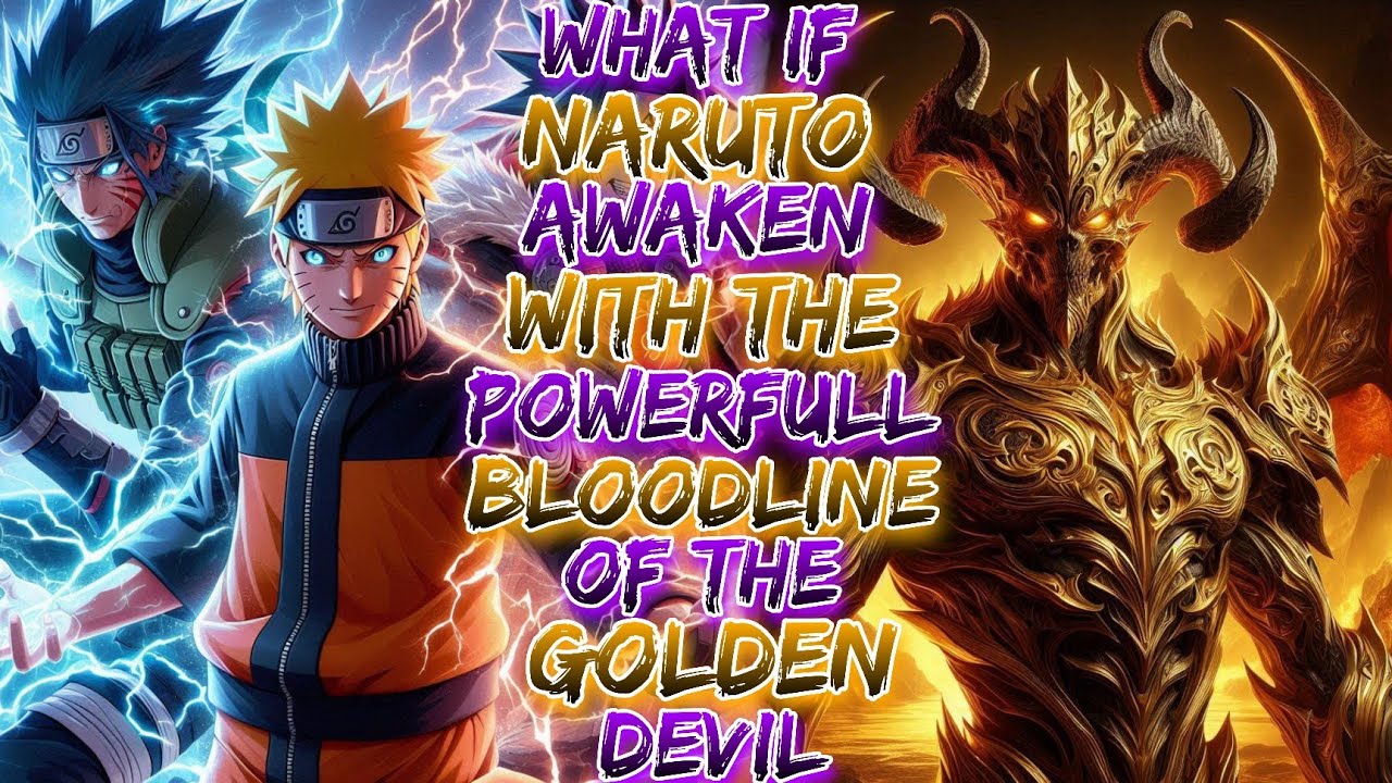 What if Naruto Awaken With The Powerfull Bloodline Of The Golden Devil ...