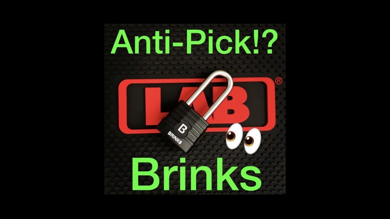 Anti-Pick Brinks 677 Series Padlock SPP'd Quickly! - YouTube