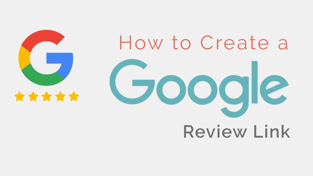 How To Create A Google Review Link YouTube How To Create A Google Review Link YouTube