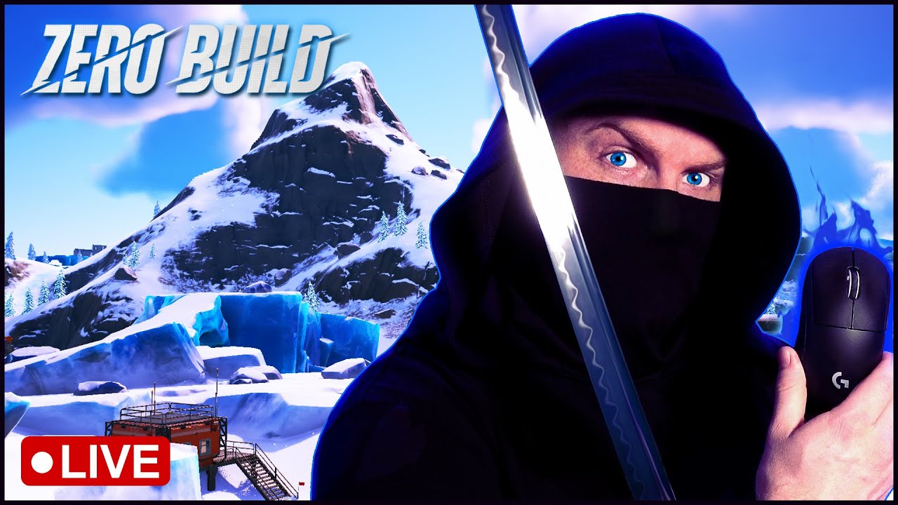Unreal Jedi Ninja DOMINATES Fortnite Zero Build LIVE - YouTube