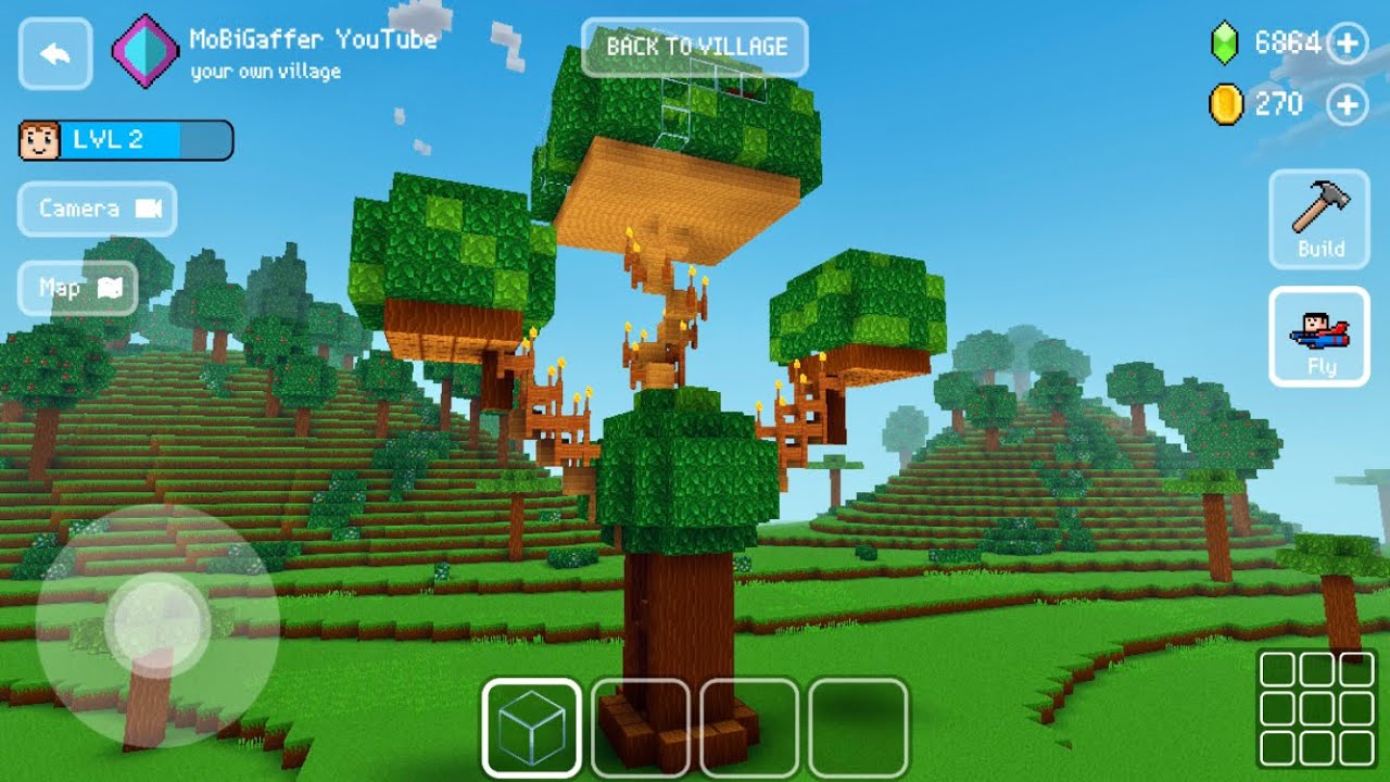 Block Craft 3D: Crafting Game #3878 | Tree 🌳 House 🏠 - YouTube