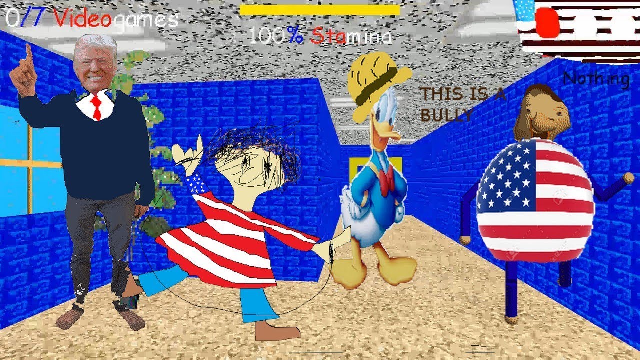 Donald Duck's Basics in To The New York in USA Chapter 3 - Baldi's ...