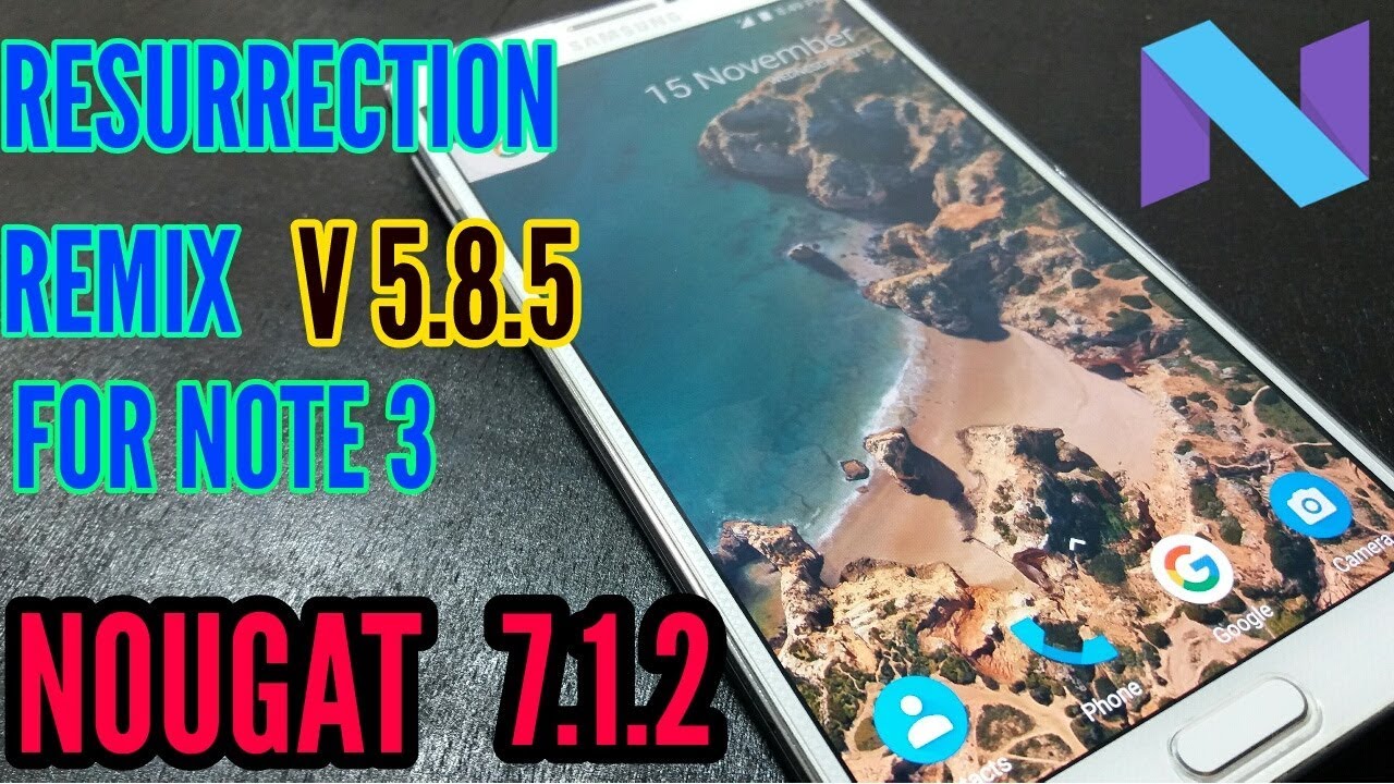 ⚠RESURRECTION REMIX V 5.8.5 FOR NOTE 3⚠ - YouTube