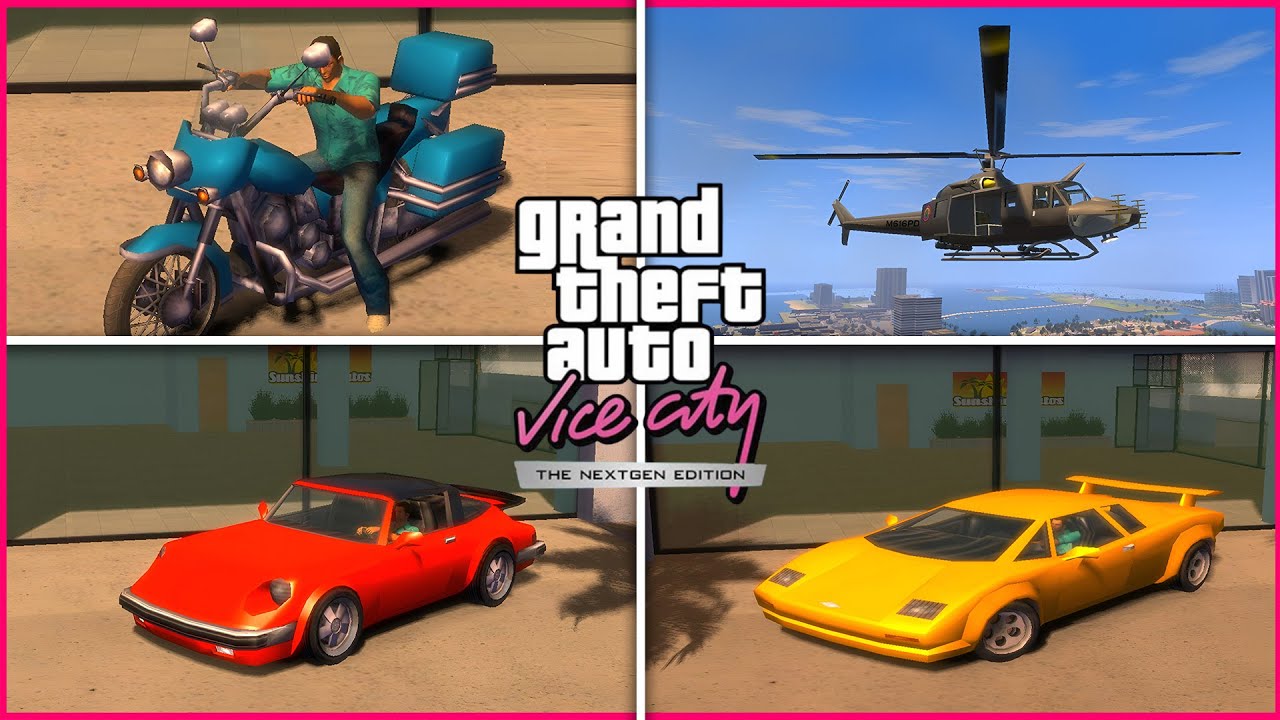 How to Install New Beta Vehicles Mod in GTA Vice City Nextgen Edition ...