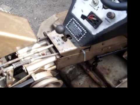 Wards Garden Mark Squire 9 tractor run simplicity - YouTube