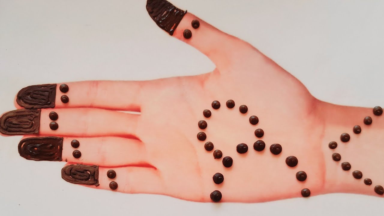 Doted mehndi design| full hand mehndi design| mehndi ka design| cone ...