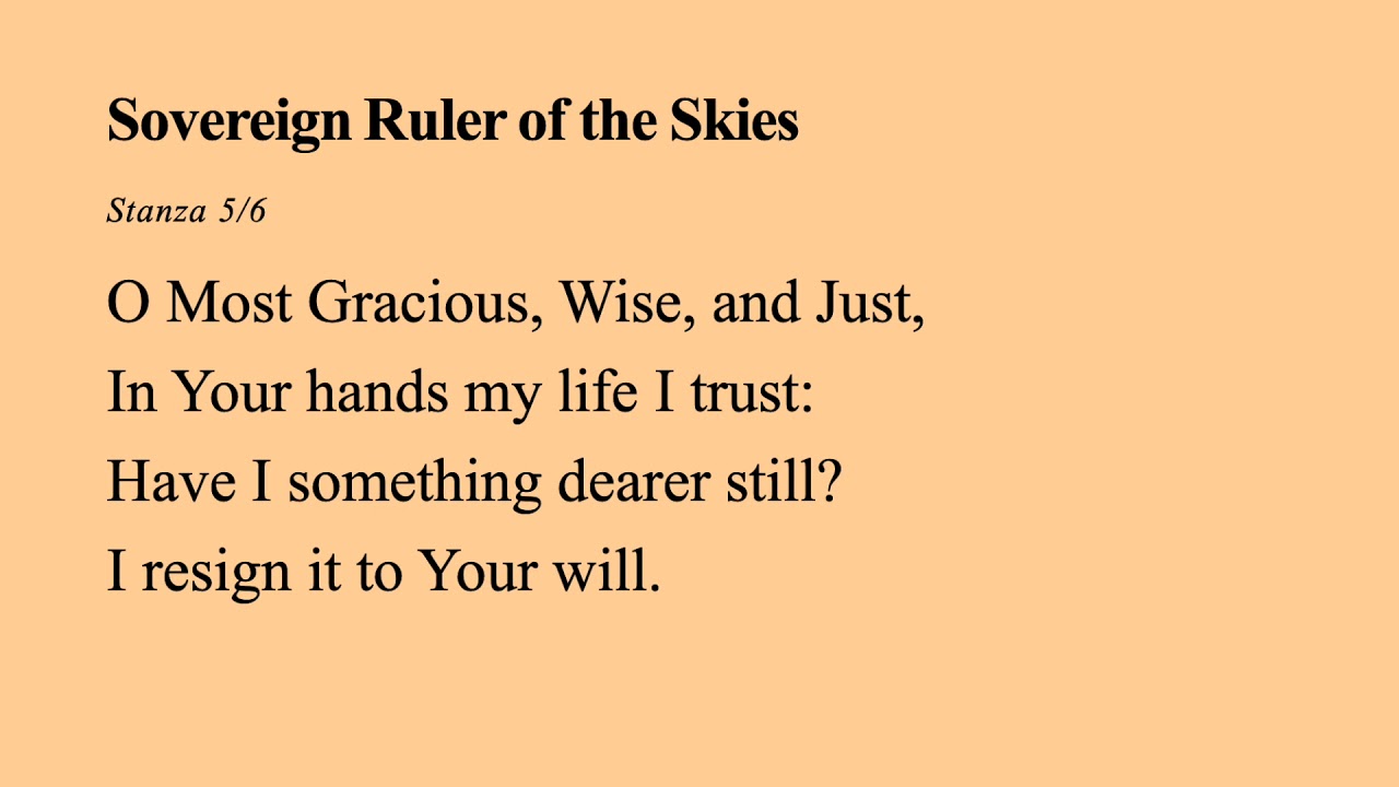 Sovereign Ruler of the Skies 1080p - YouTube