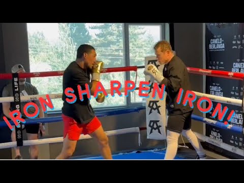 CANELO ALVAREZ TRAINING WITH TEOFIMO LOPEZ - YouTube