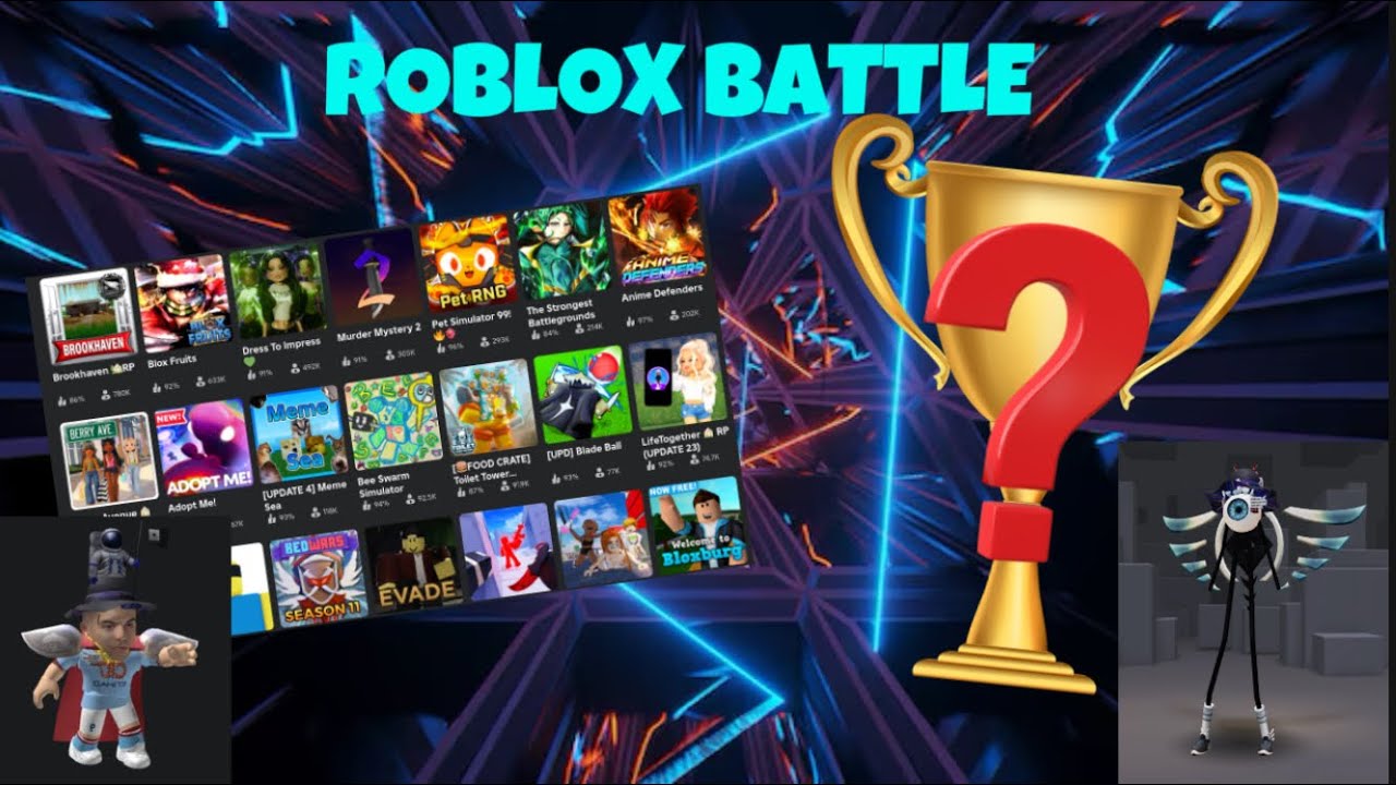 THE ULTIMATE ROBLOX BATTLE! Who will be crowned the ROBLOX CHAMPION ...