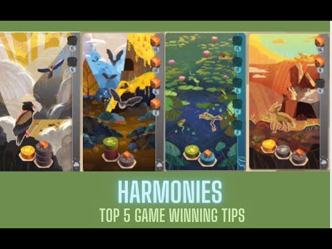 Harmonies Board Game Strategy - Top 5 Tips to Win your next game! - YouTube