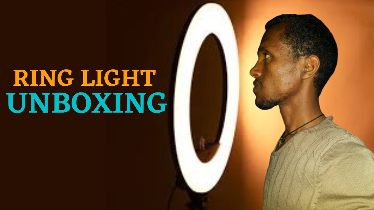 Ring light Unboxing, Review እና ዋጋ በኢትዮጵያ - YouTube