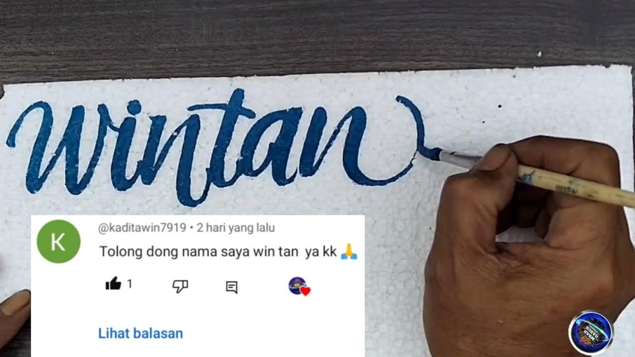 Unik dan Menarik!!! Membuat Nama Dari Styrofoam Rapi dan Bagus - YouTube