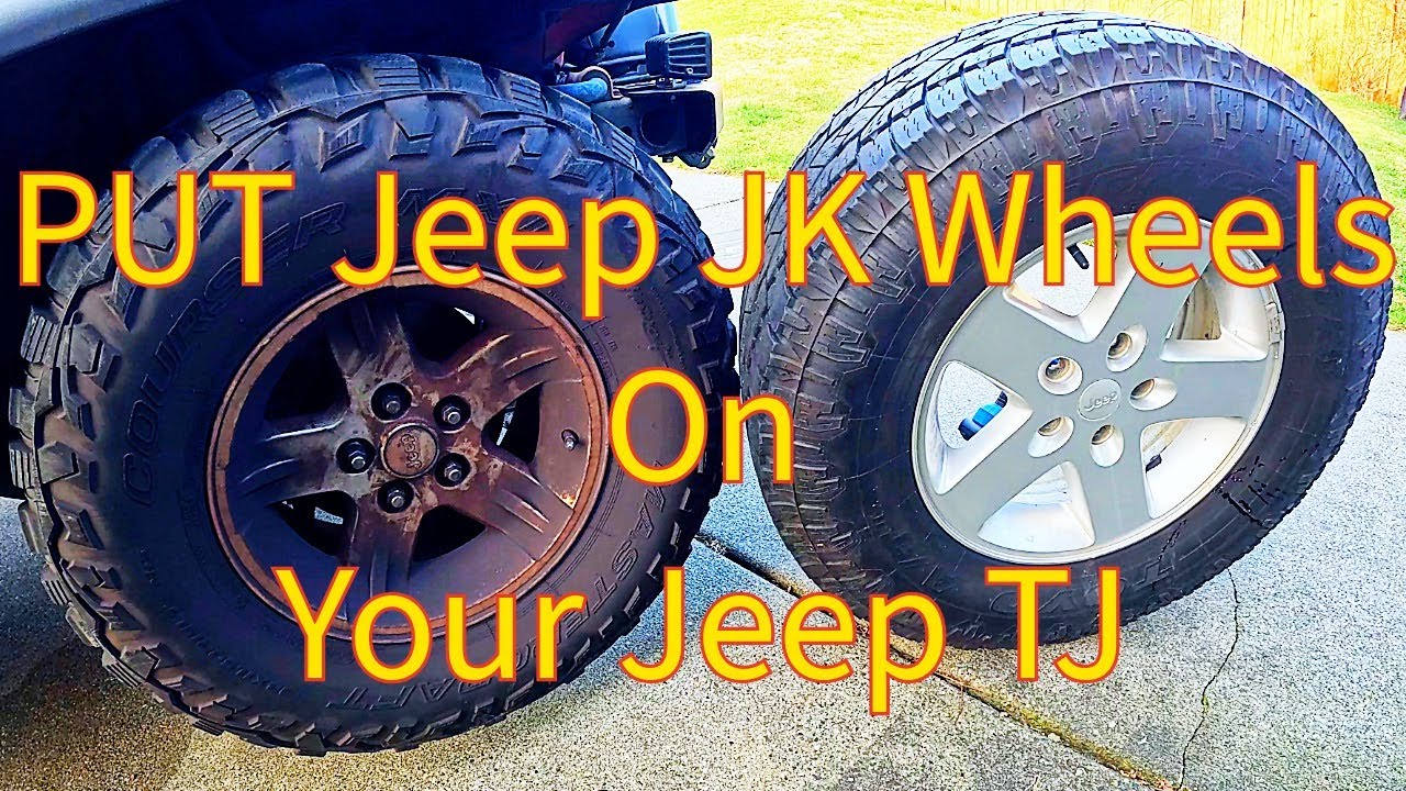 Put Jeep JK wheels on your Jeep TJ | This Old TJ - YouTube