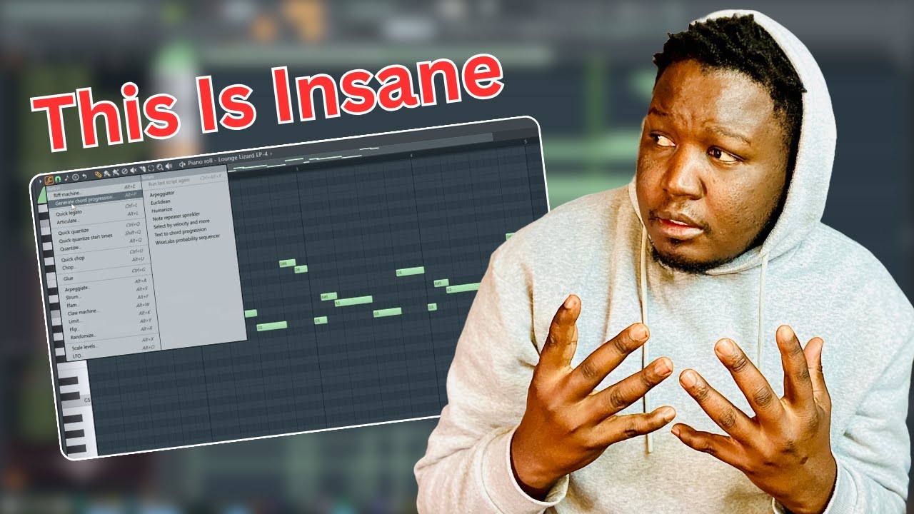 How To Make Chord Progressions From A Melody (FL Studio 24 Tutorial ...