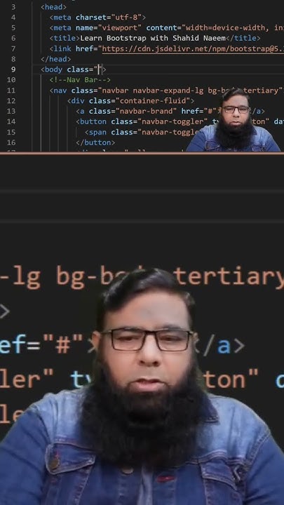 Bootstrap Tutorial for Beginners #viralvideo #viralshorts #shahidnaeem #coding #bootstrap - YouTube