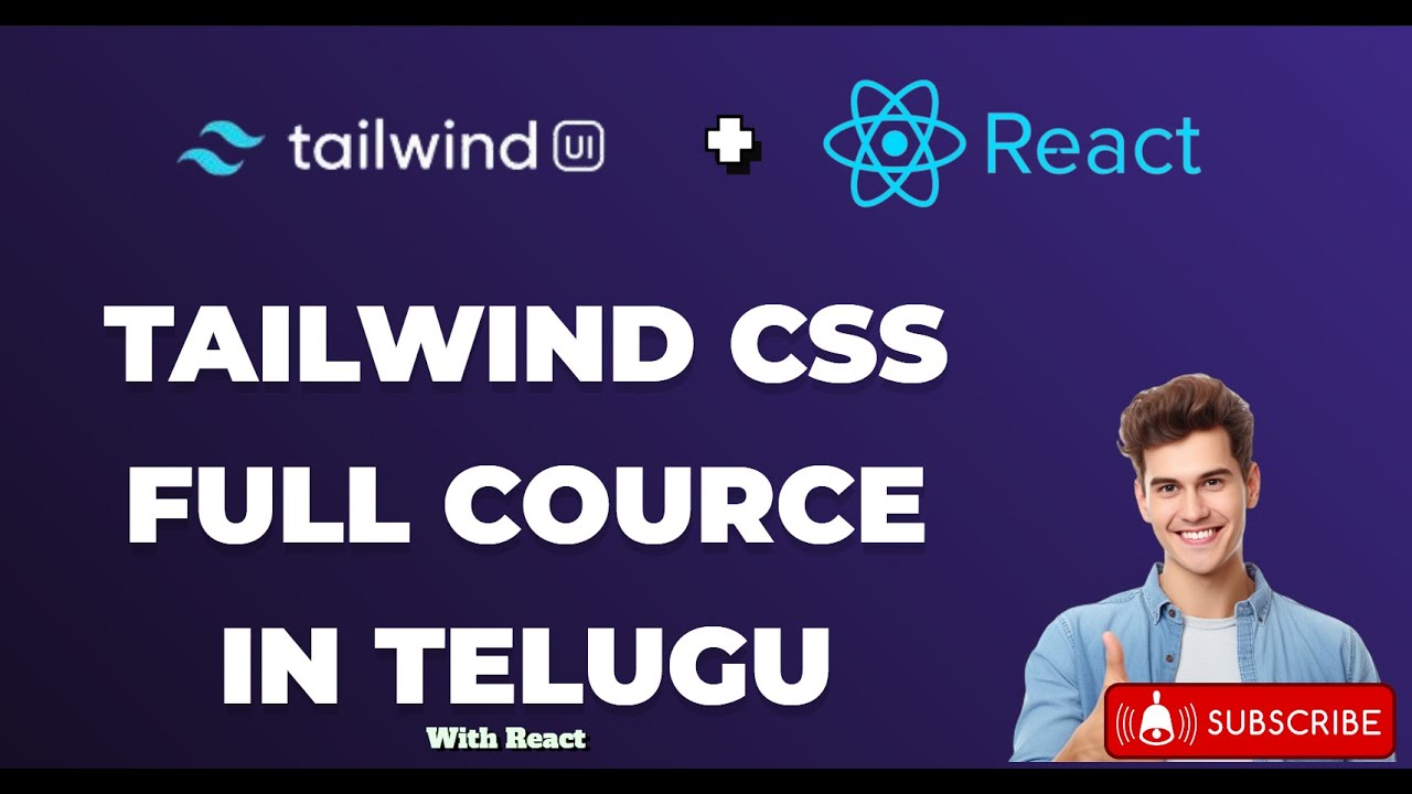 Master Tailwind Css Telugu In Just 50 Minutes Complete Course For Beginners Youtube