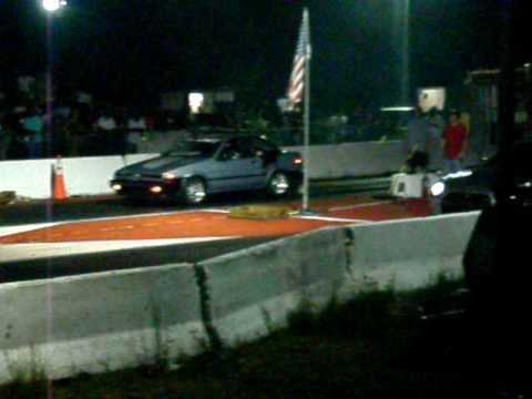Drag racing toyota corolla turbo 3tc vs nissan GTR - YouTube