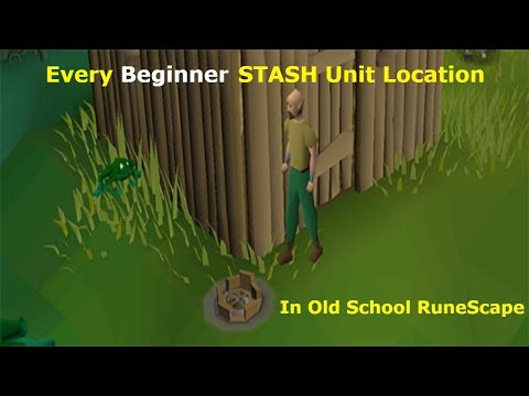 Every Beginner STASH Unit Location in OSRS including Timestamps