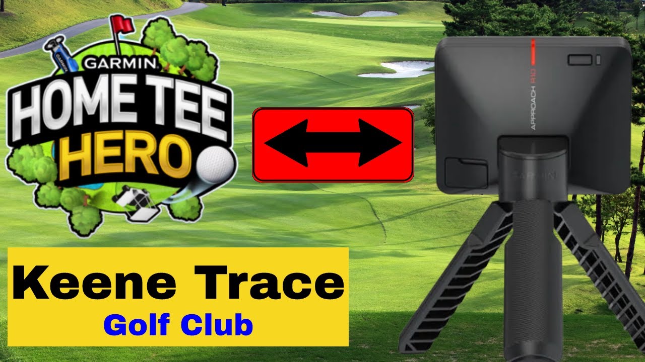 Keene Trace Golf Club- 18 Hole Sim Golf Course Vlog on the Garmin R10 ...