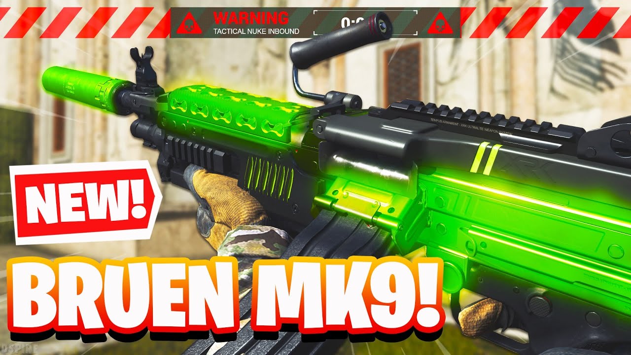 NEW BRUEN MK9 THE GLITCH 😍 DLC WEAPON IN MODERN WARFARE! BEST BRUEN MK9 ...