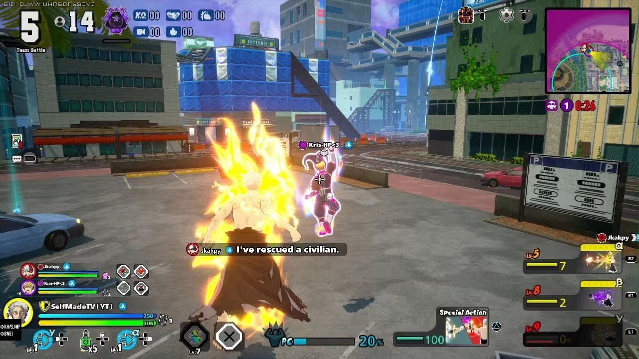 MY HERO ULTRA RUMBLE first game with young Afo ‼️ - YouTube