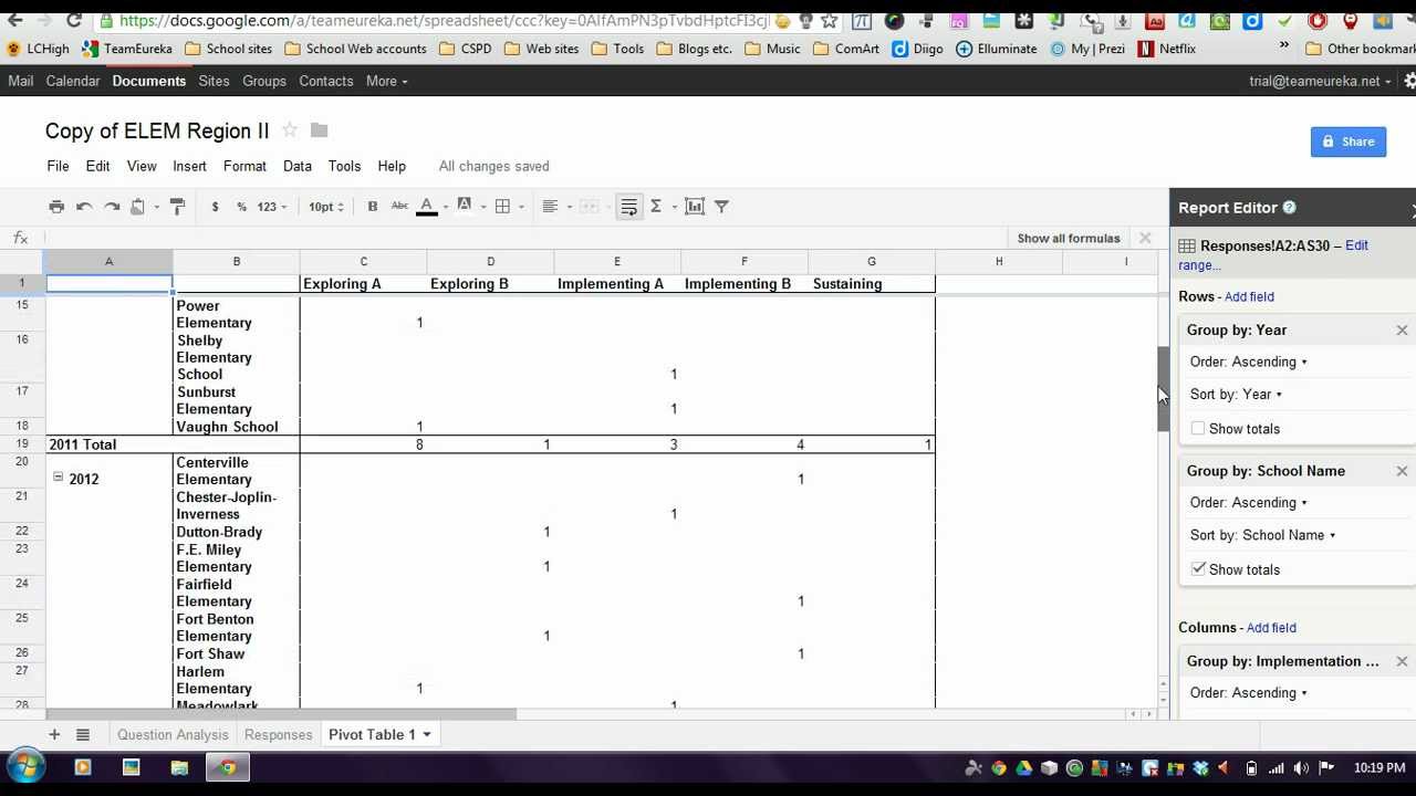 Advanced features - Using Pivot Tables to make custom views of data ...