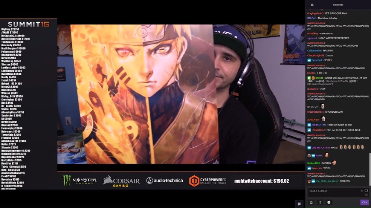 Summit1g Loves His New Posters - YouTube