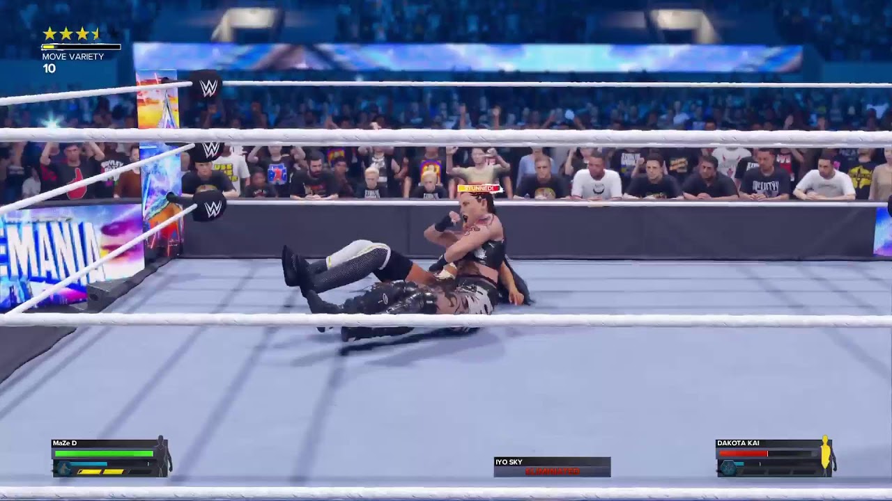 WWE 2K24 maze D Vs Damage Control Championship Match - YouTube
