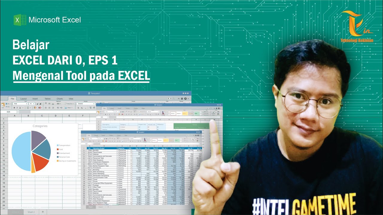 Belajar Excel dari 0 | Episode 1 Mengenal Tool - Tool Pada Microsoft ...