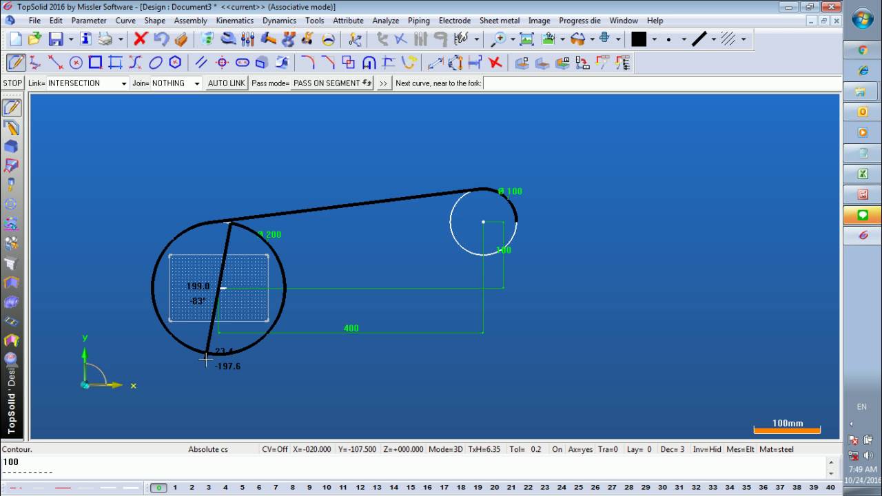 TOPSOLID 6 OPTIMIZE FUNCTION - YouTube
