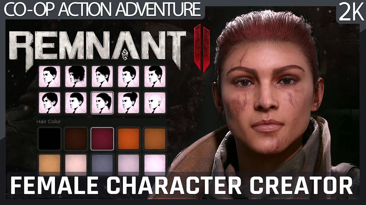 Remnant 2 (2023) Female Character Creation (No commentary) 1440p - YouTube