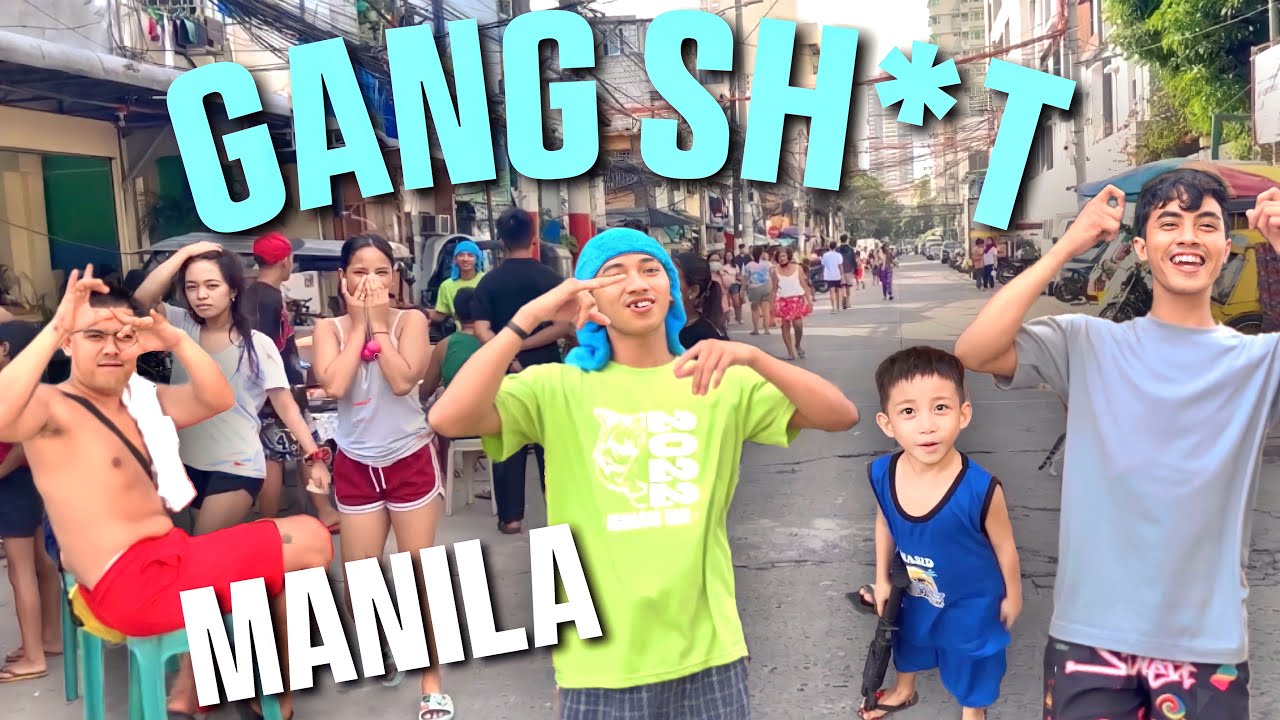Walking Thru a Filipino Gang Neighborhood..🇵🇭 - YouTube
