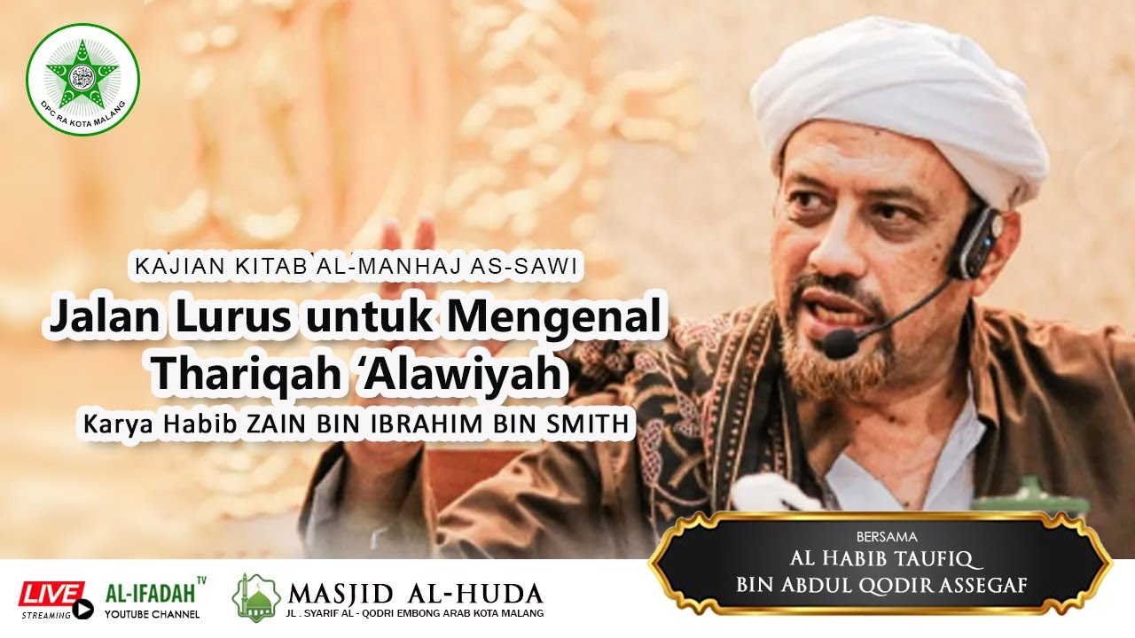 🔴 [LIVE] KAJIAN KITAB AL-MANHAJ AS-SAWI BERSAMA AL-USTAD AL-HABIB ...