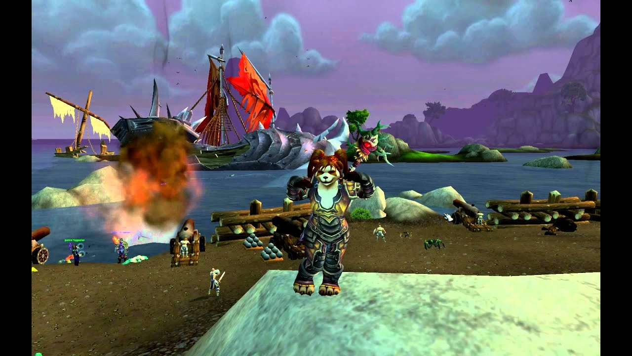 [WoW 5.0] Female Pandaren Dance - Caramelldansen - YouTube