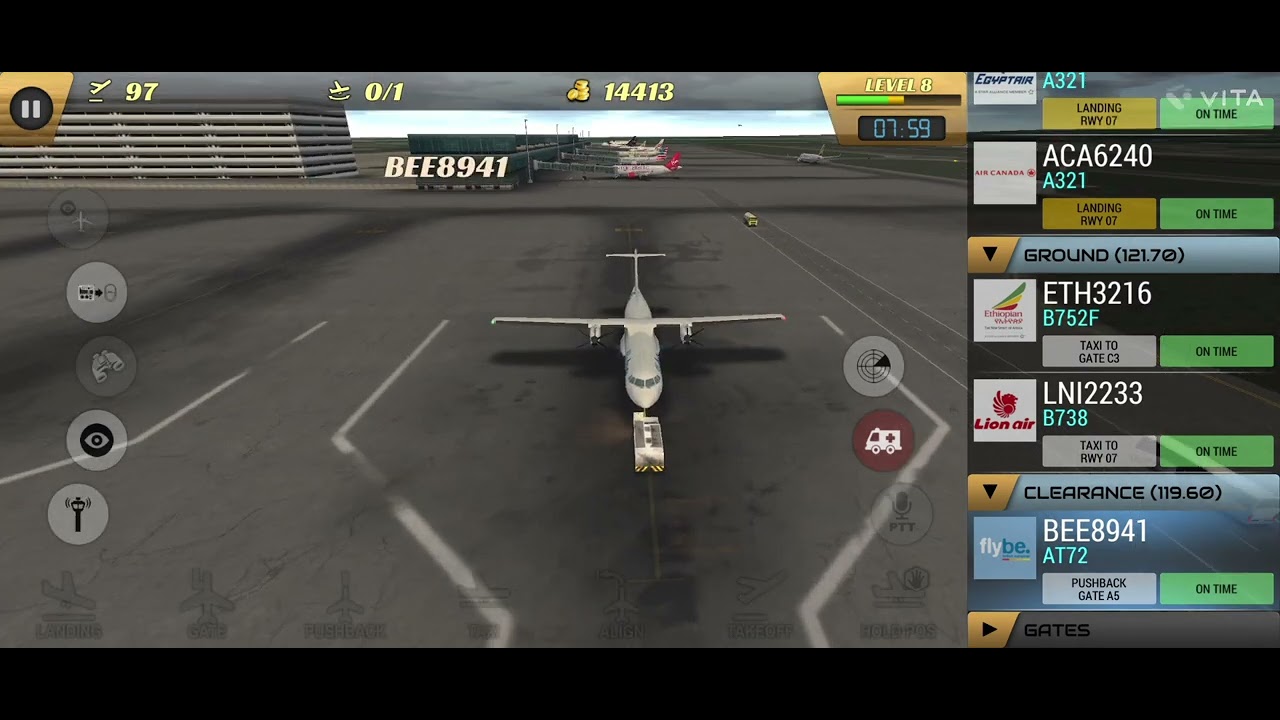 unmatched Air traffic control simulator gameplay #1 | simulator game ...