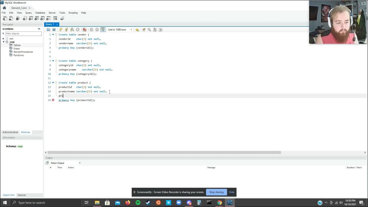 ZAGI database creation part 1 - YouTube