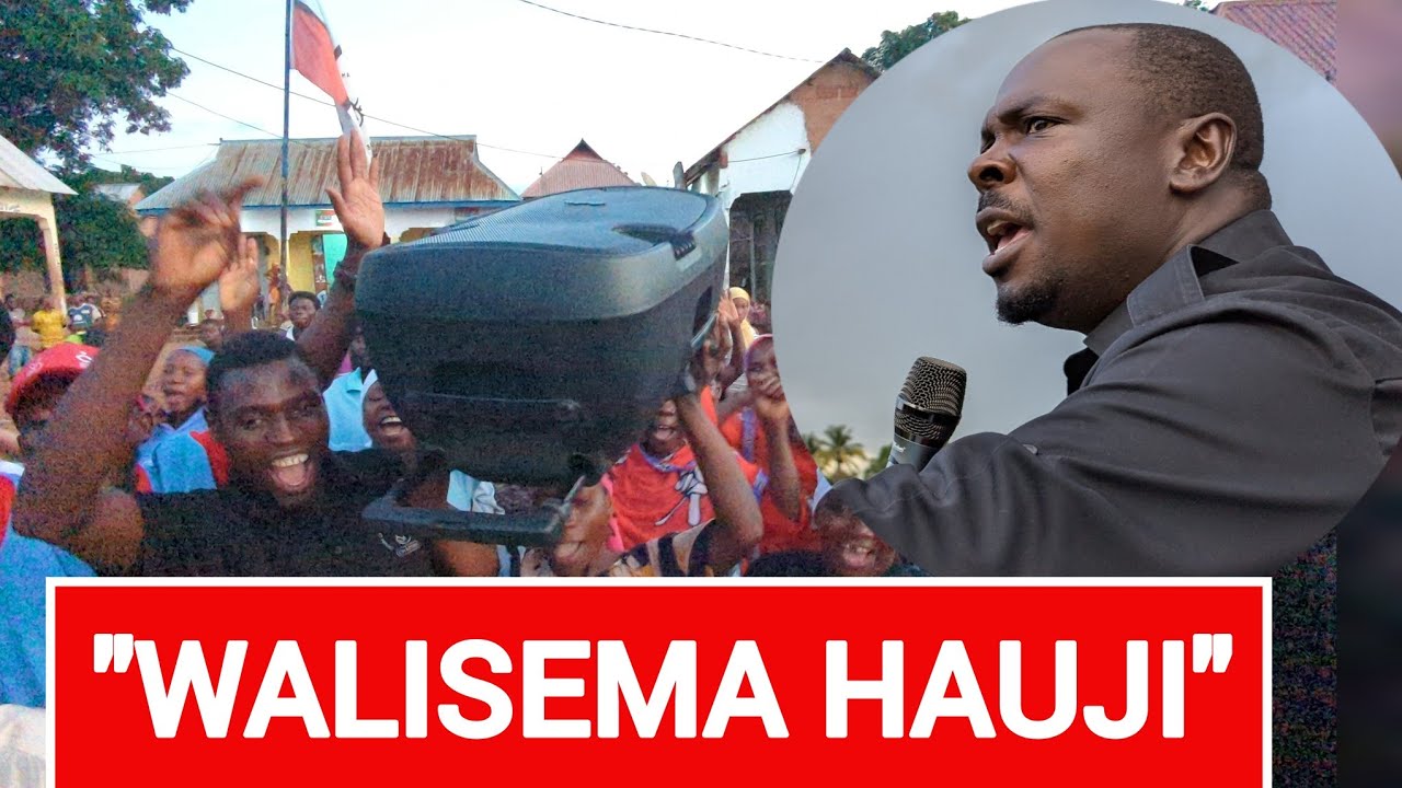 WANANCHI WAFUNGA BARABARA WAMSUBILIA HECHE AFIKE "WALISEMA HAUJI KARIBU ...