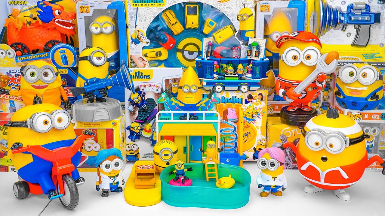 127 Minutes Satisfying with Unboxing DESPICABLE ME 4 Mega Minions Doll ...
