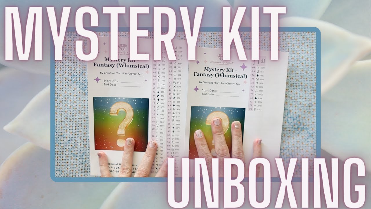 Diamond Art Club Mystery Kit #52~ Let Me Show You - YouTube