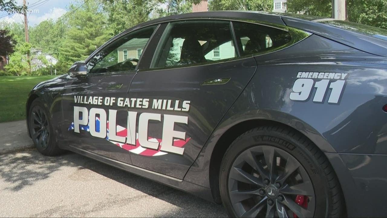 Donated Tesla lets Gates Mills Police Department shift to electric car ...