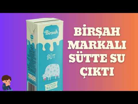 Tarım orman bakanlığı birşah süt skandalı! Şaka değil Süte su karıştı! 1