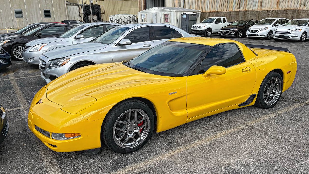 😂 PAID TOO MUCH FOR THIS ZO6 CORVETTE AT THE AUCTION!! - YouTube