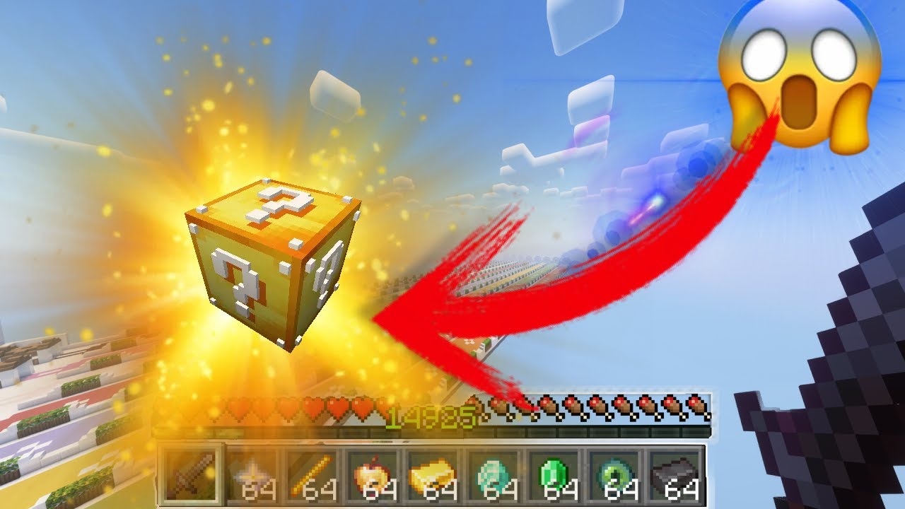 El Desafío De Los Lucky Blocks 🧨💥 Youtube