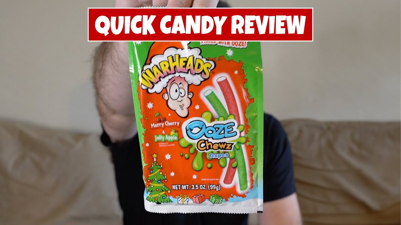 Quick Candy Review | Warheads Ooze Chewz Ropes - YouTube
