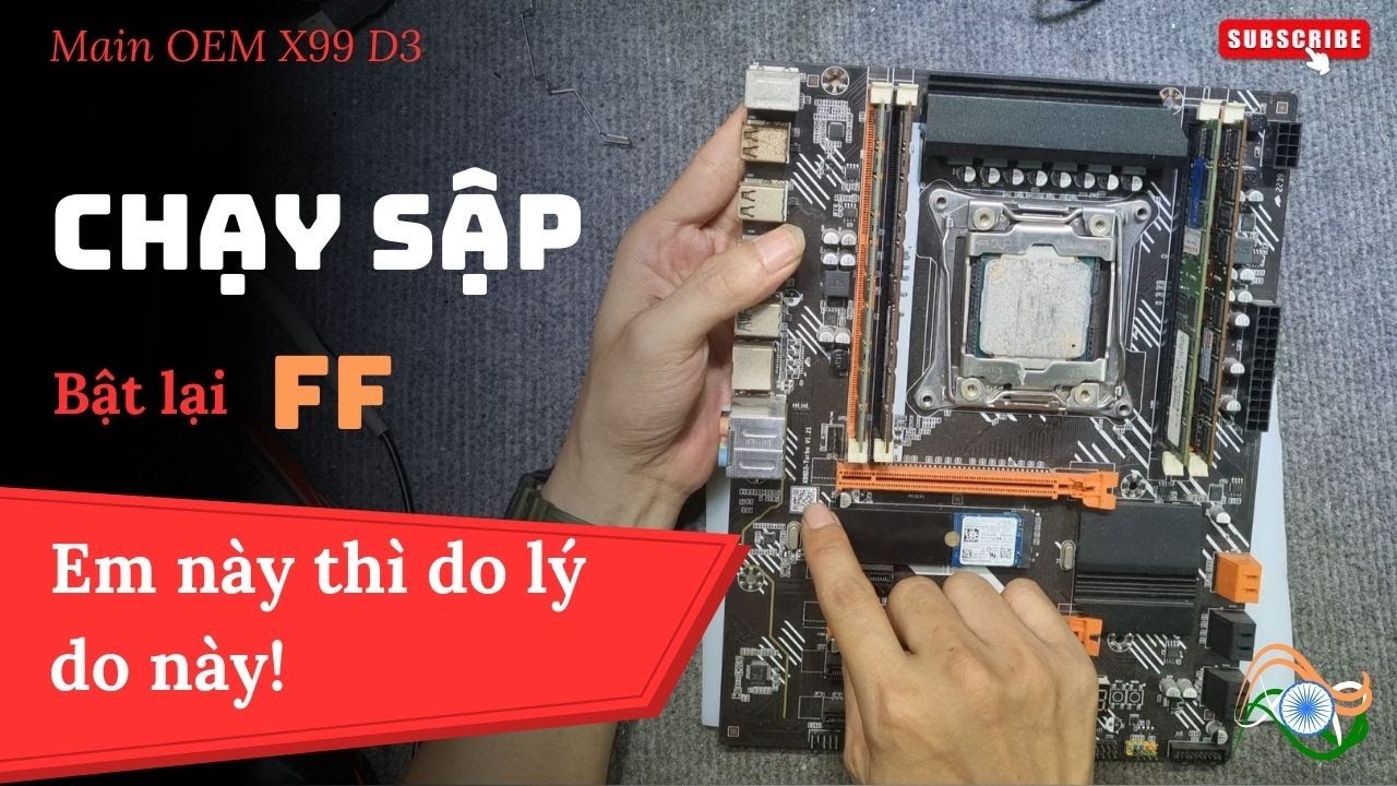 Case chạy sập nguồn bật lại Báo code FF main OEM X99 em này thì do lý ...