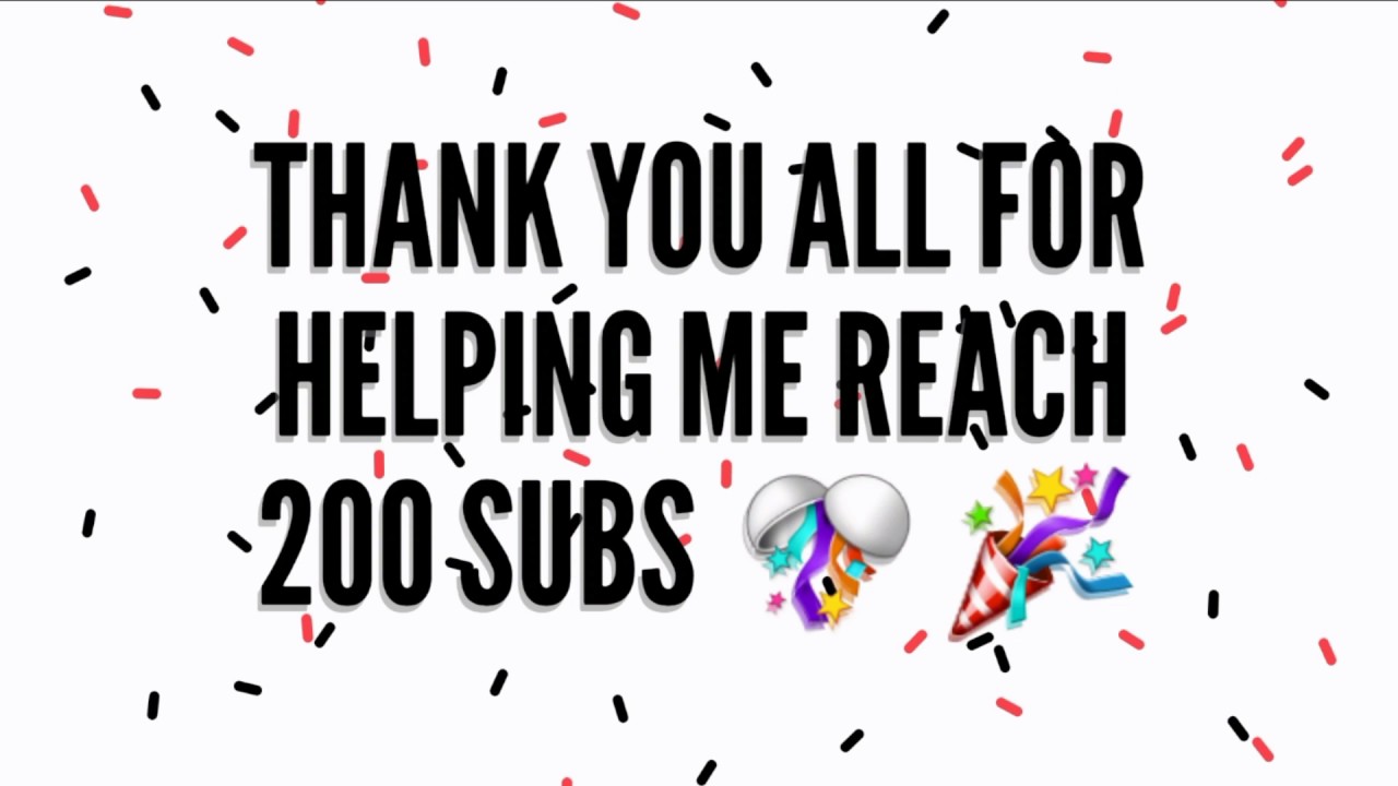 Reached 200+ Subscribers - YouTube