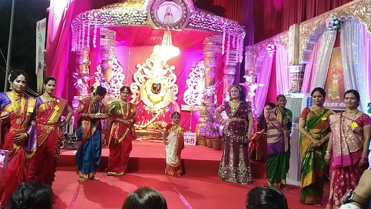Saree ramp walk Fashion show marathi Paithani/Nauvari Pune - Bhadarge ...