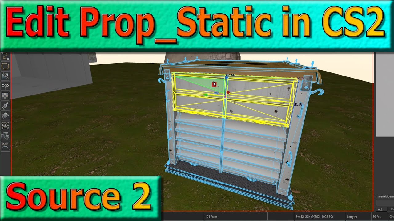 How to Edit a Prop_Static model in Hammer for Counter-Strike 2, Source ...