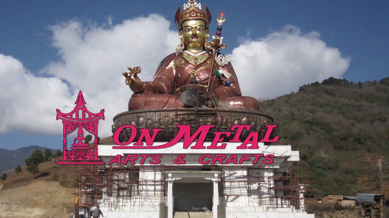 Making of 155 feet Padmasambhava, Takela, Bhutan | Artist Raj Kumar ...